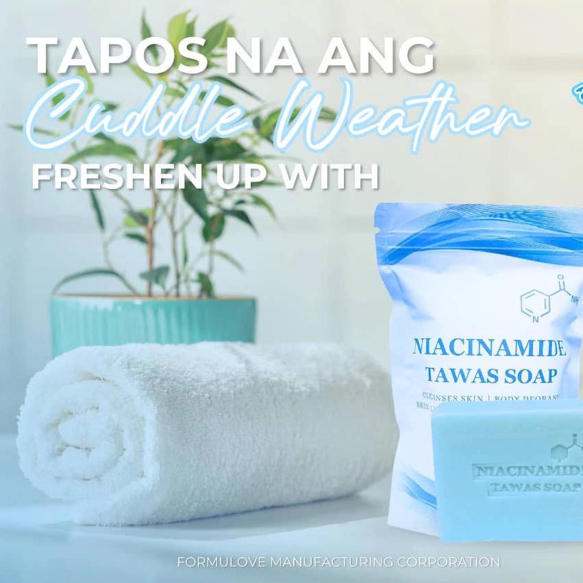 Niacinamide Tawas Soap 100g – Jane's Skin Essentials