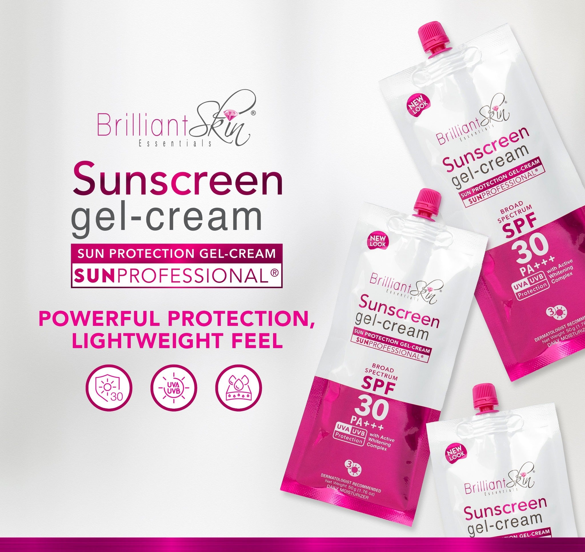 Brilliant Skin Essentials Sunscreen Gel-Cream Broad Spectrum 50g – Jane ...