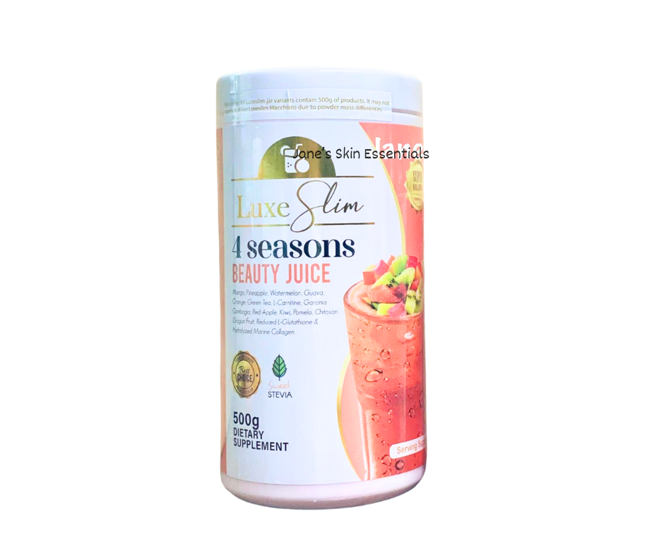 Luxe Slim 4 seasons Beauty Juice 500g – Jane's Skin Essentials
